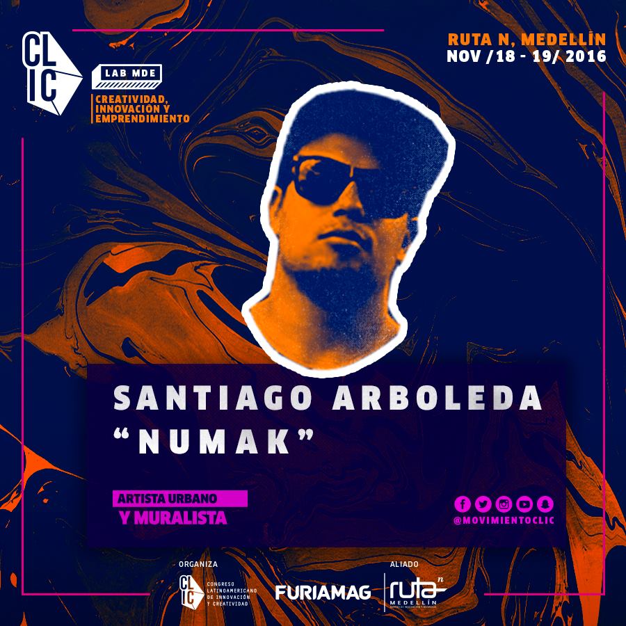 Santiago Arboleda "Numak" - Movimiento clic